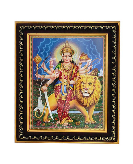 Devi Durga Maa Photo Frame – PujaNpujari