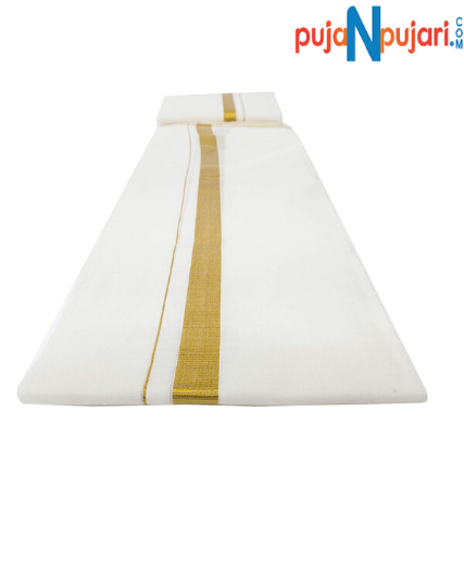 Indian Traditional Pooja Dhoti – PujaNpujari